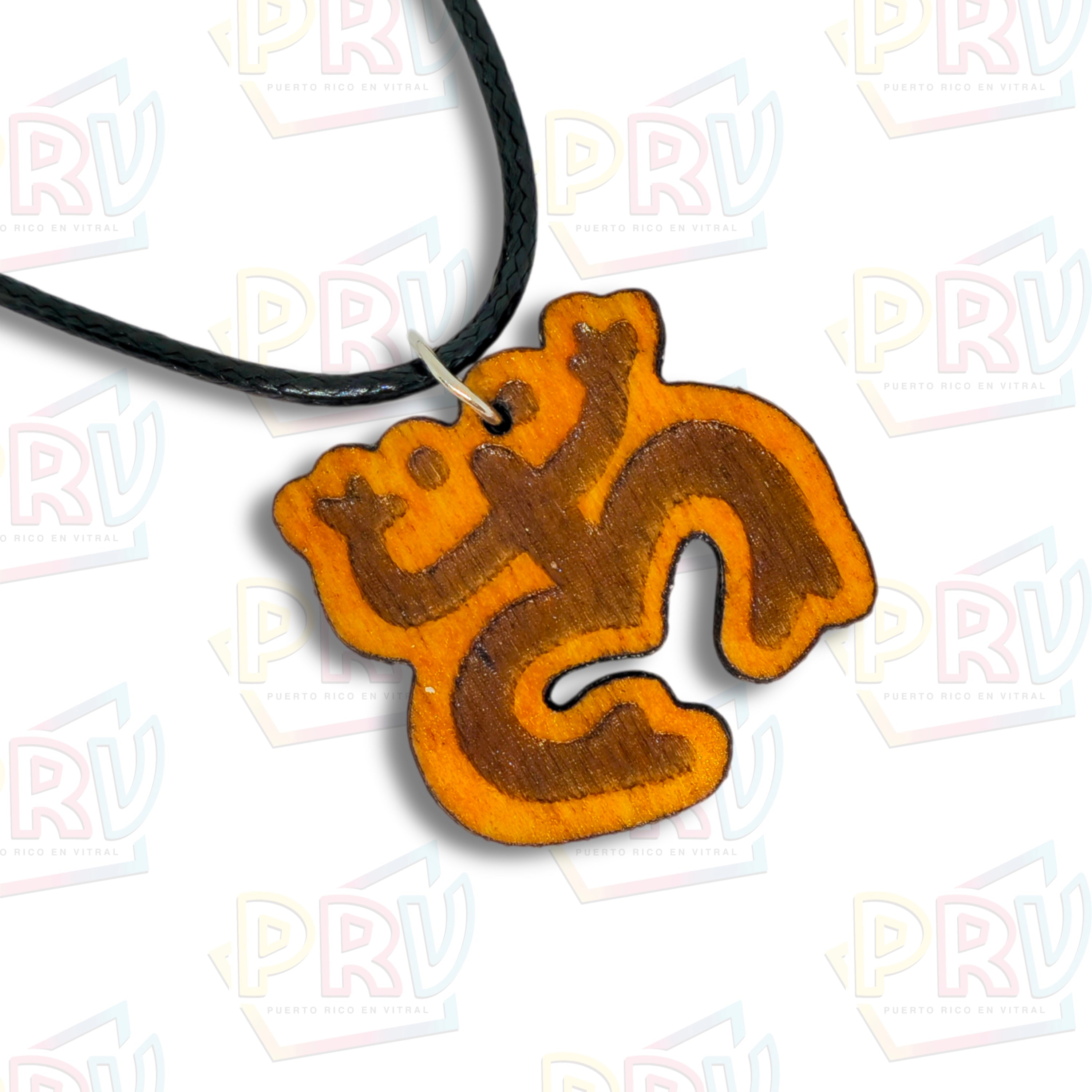 Coqui Taino (Collar) – Puerto Rico en Vitral