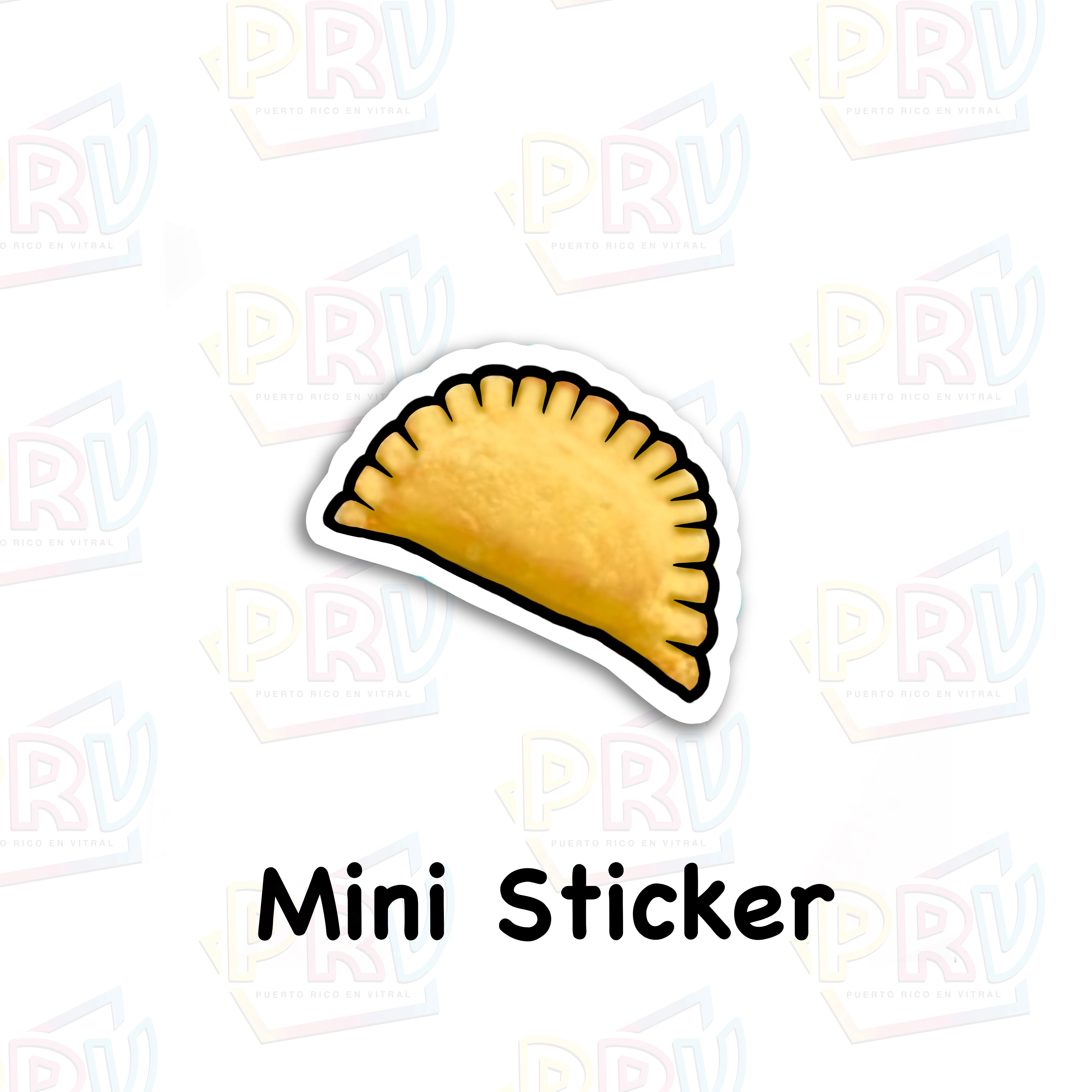 Pastelillo (Mini Sticker) – Puerto Rico en Vitral