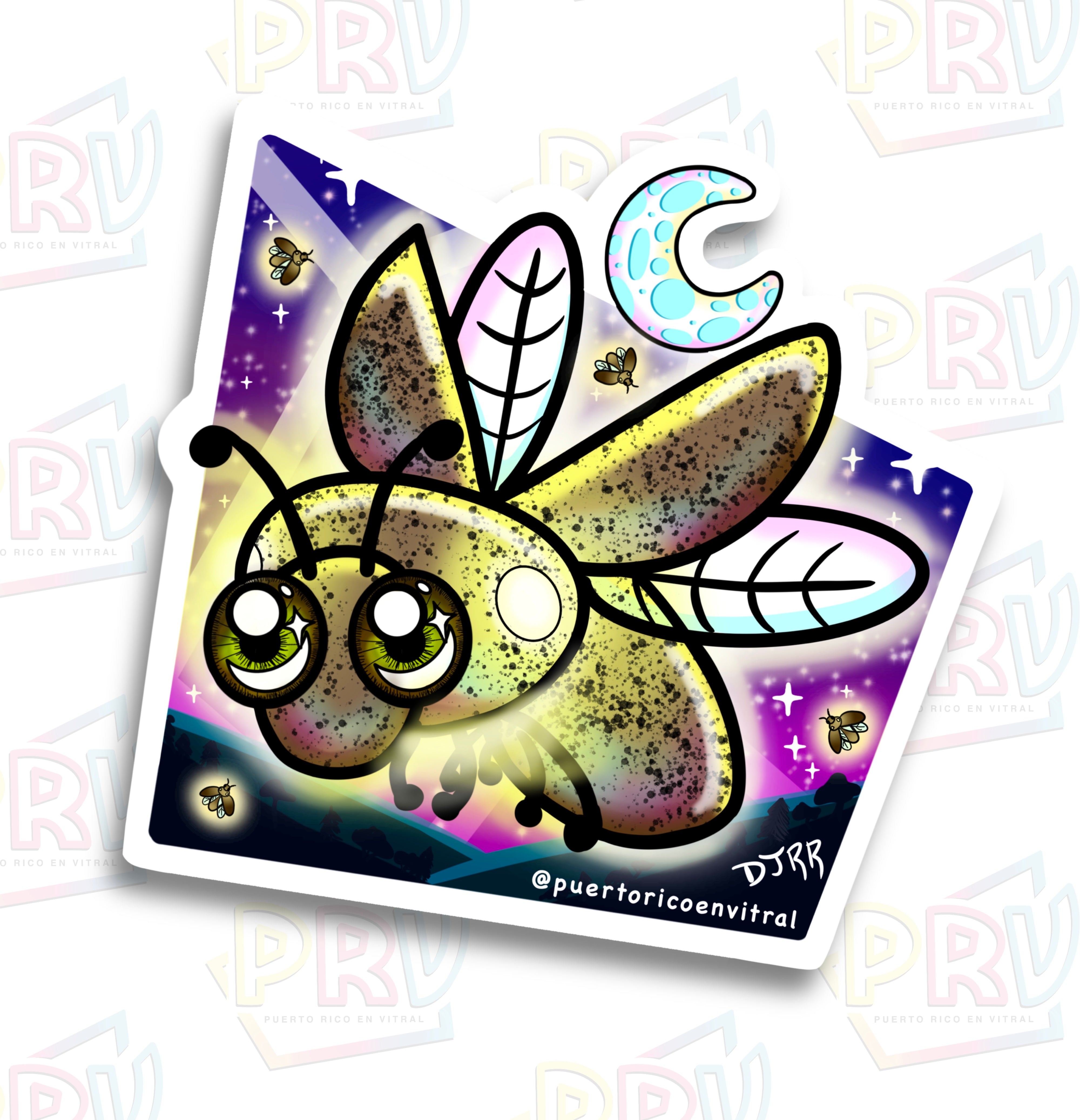 Cucubano (Sticker) – Puerto Rico en Vitral