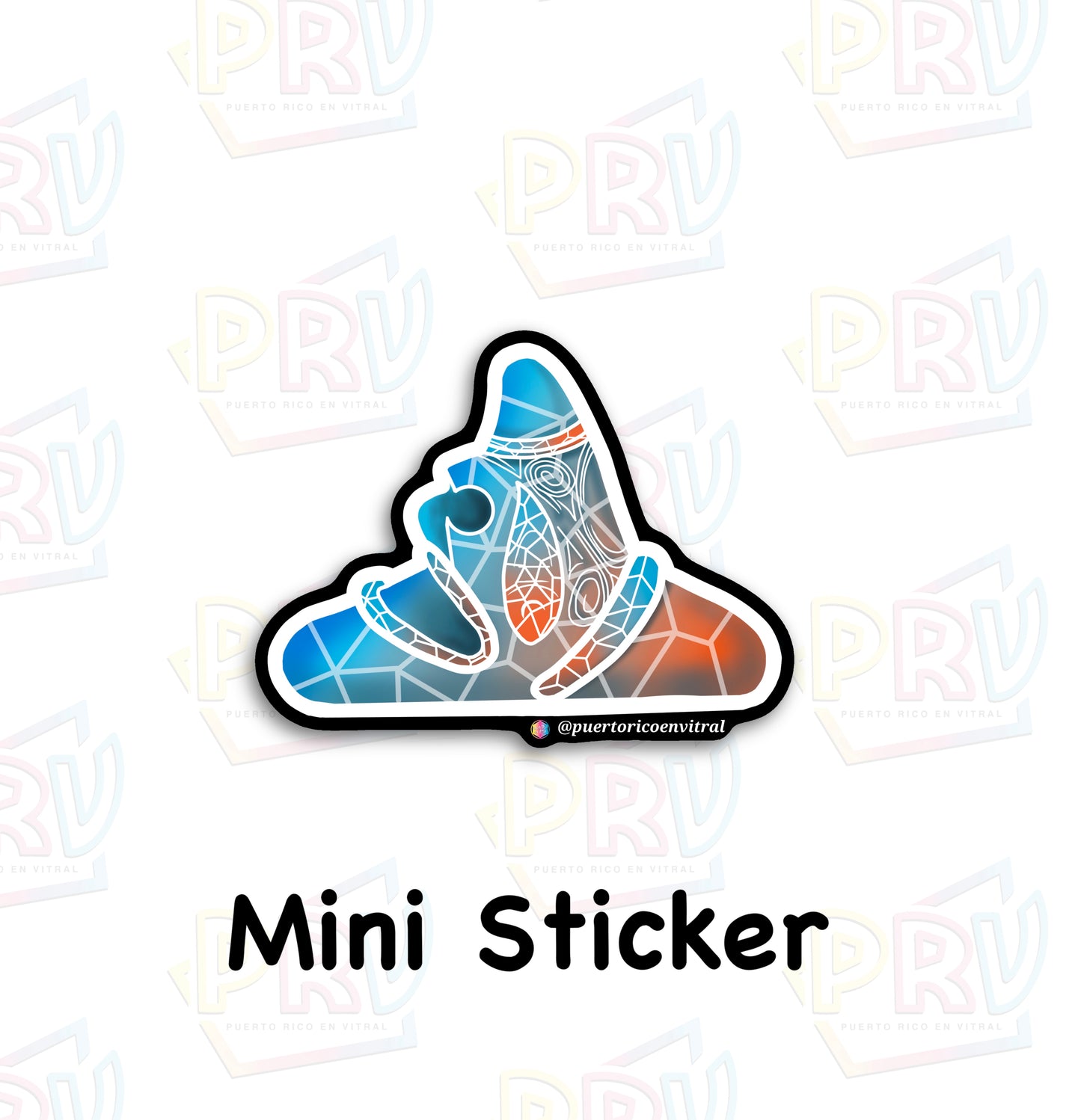 Cemi (Mini Sticker) – Puerto Rico en Vitral