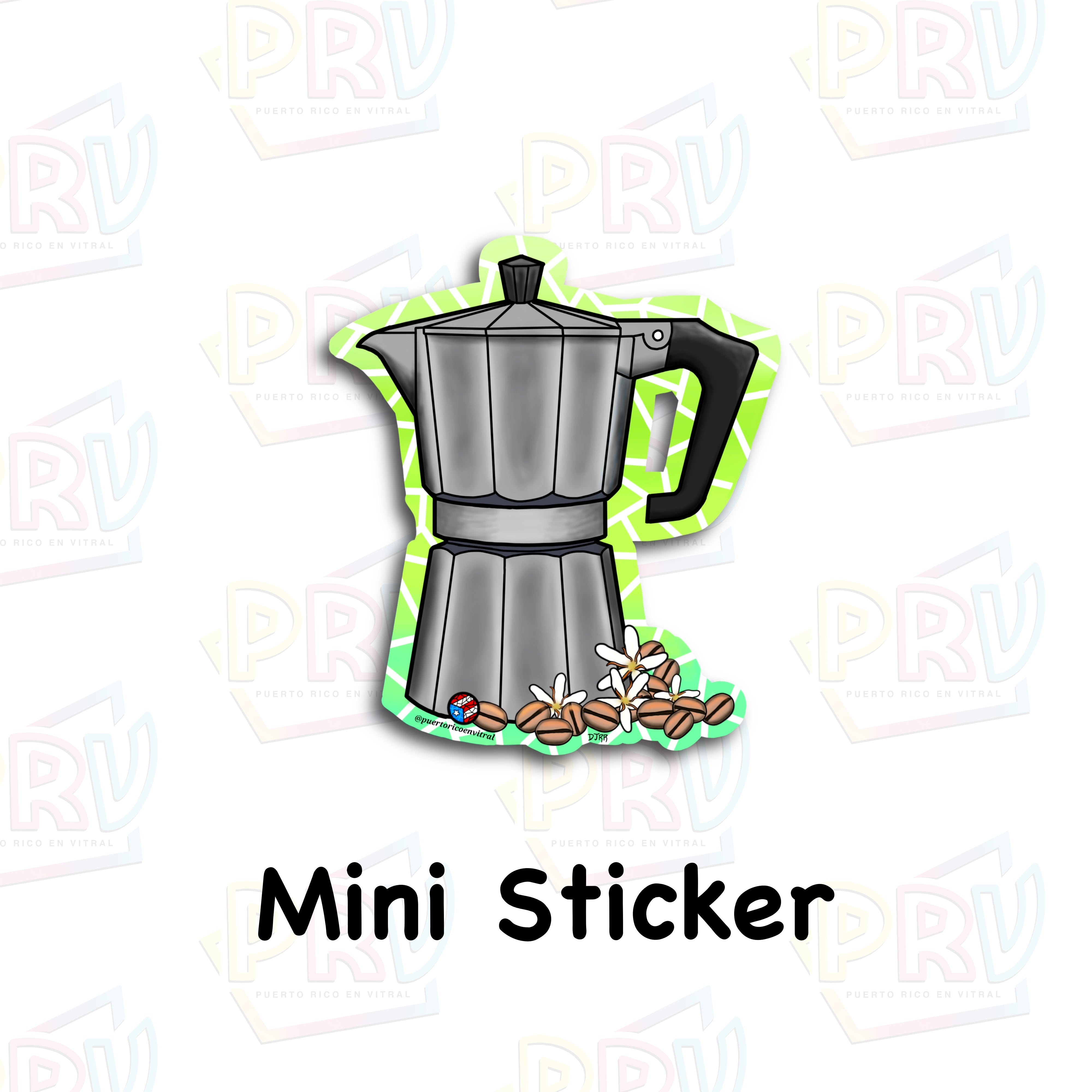 Greca (Mini Sticker) – Puerto Rico en Vitral