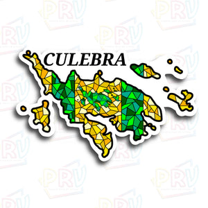 Culebra PR (Sticker)