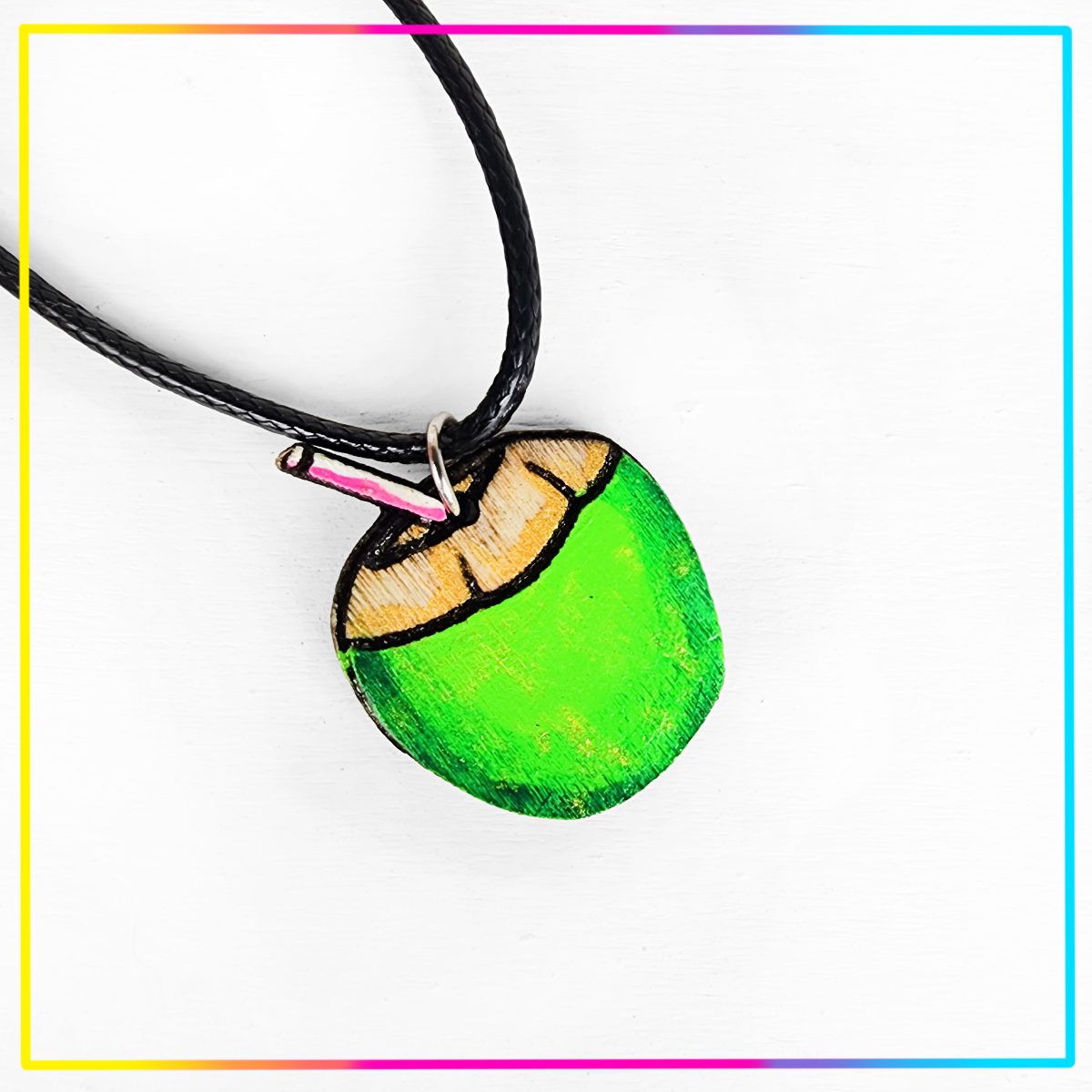 Coco (Collar) – Puerto Rico en Vitral